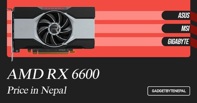 AMD Radeon RX 6600 Price in Nepal (2023) | GadgetByte