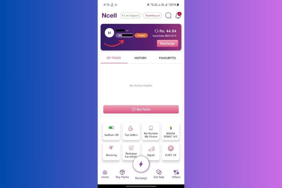 How to check Ncell number? USSD and Ncell App methods