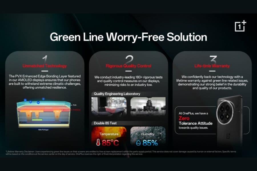OnePlus FINALLY addresses 'Green Line' with a PERMANENT fix!