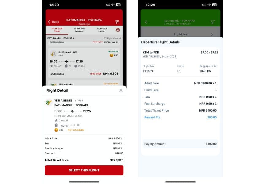 Trip Turbo a travel marketplace service as a mobile app