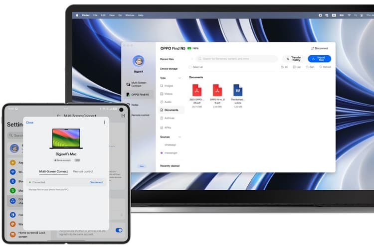 Oppo O Plus Connect for Mac for Easy File Sharing