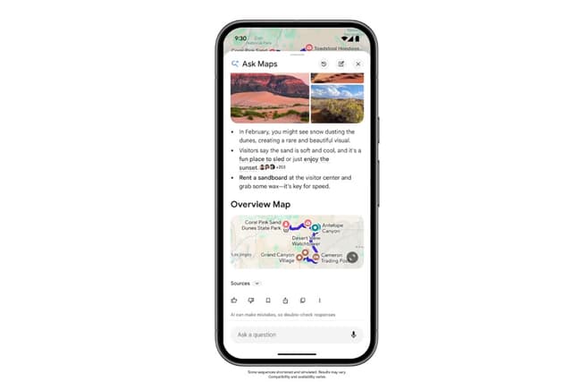 Google’s Ask Maps and Immersive Navigation Features, Availability