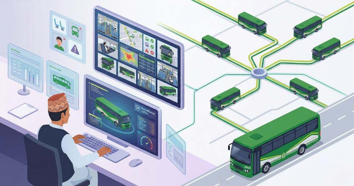 Sajha Yatayat’s AI Control Room to Track Buses, Passengers, and Safety ...